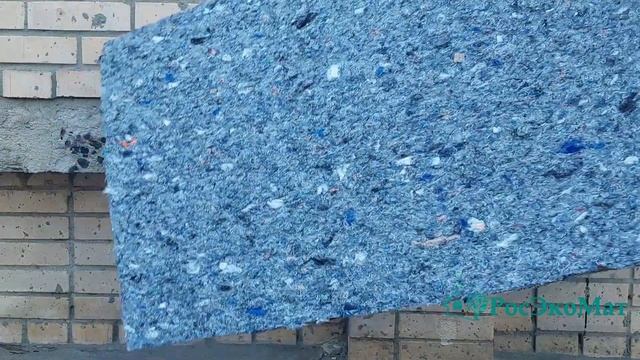 Звукопоглощающие плиты РосЭкоМат Коттон Антисаунд для звукоизоляции перегородок, стен, потолков