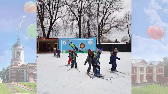 Открытие лыжного сезона в детском саду