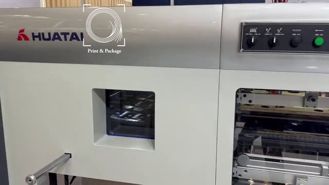 Автоматический штанцевальный пресс (штанцавтомат) HT810S