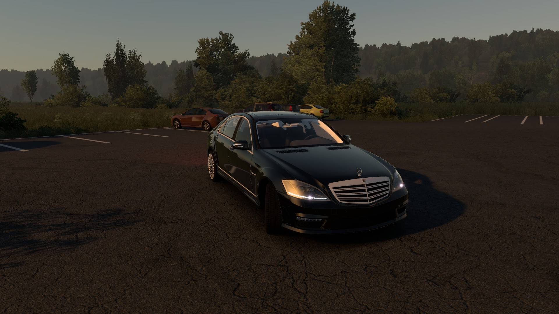 ETS2 - Путешествуем по Европе! Mercedes S63 W221, все так же прекрасен?! #ETS2 #eurotrucksimolator