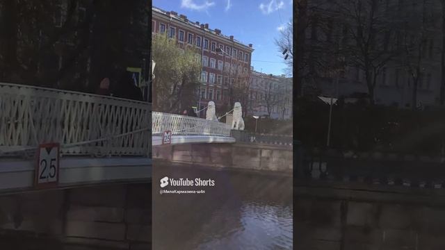 Санкт-Петербург. 06.11.2024. Канал Грибоедова, Львиный мост