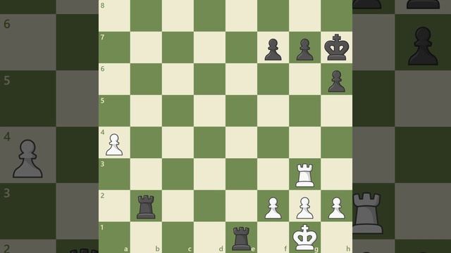 Мат по последней горизонтали