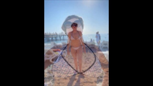 Пляж и бассейн отеля  "Queen's Park Rai Premium Tekirova" 5* Текирова-Кемер-Турция, октябрь 2023 г.