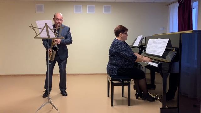 Инструментальный ансамбль - И. Шильцева -  "Романс". Исполн.: Диордиенко А.Л., Степанян М.О.