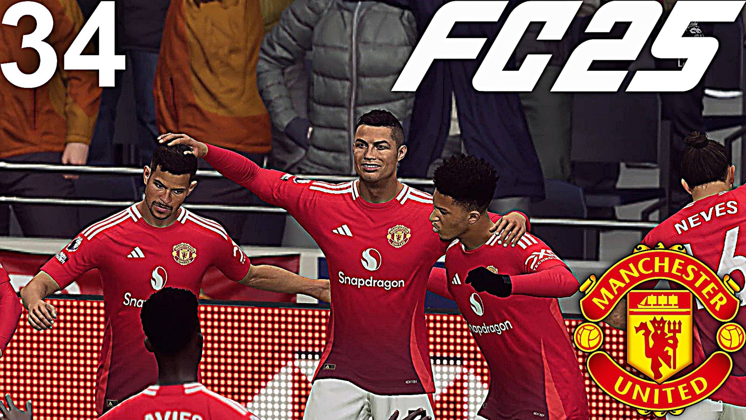 FC 25 КАРЬЕРА ЗА МАНЧЕСТЕР ЮНАЙТЕД #34 - РОНАЛДУ НАМЕРЕН ВЗЯТЬ ЗОЛОТУЮ БУТСУ АПЛ И ЛЧ!!!