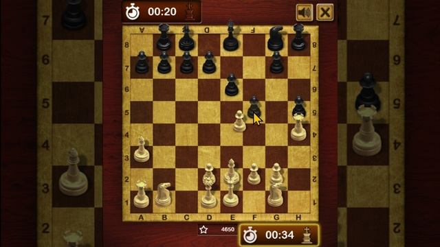 Игра Мастер Шахмат Лёгкая сложность Mirillis Action!