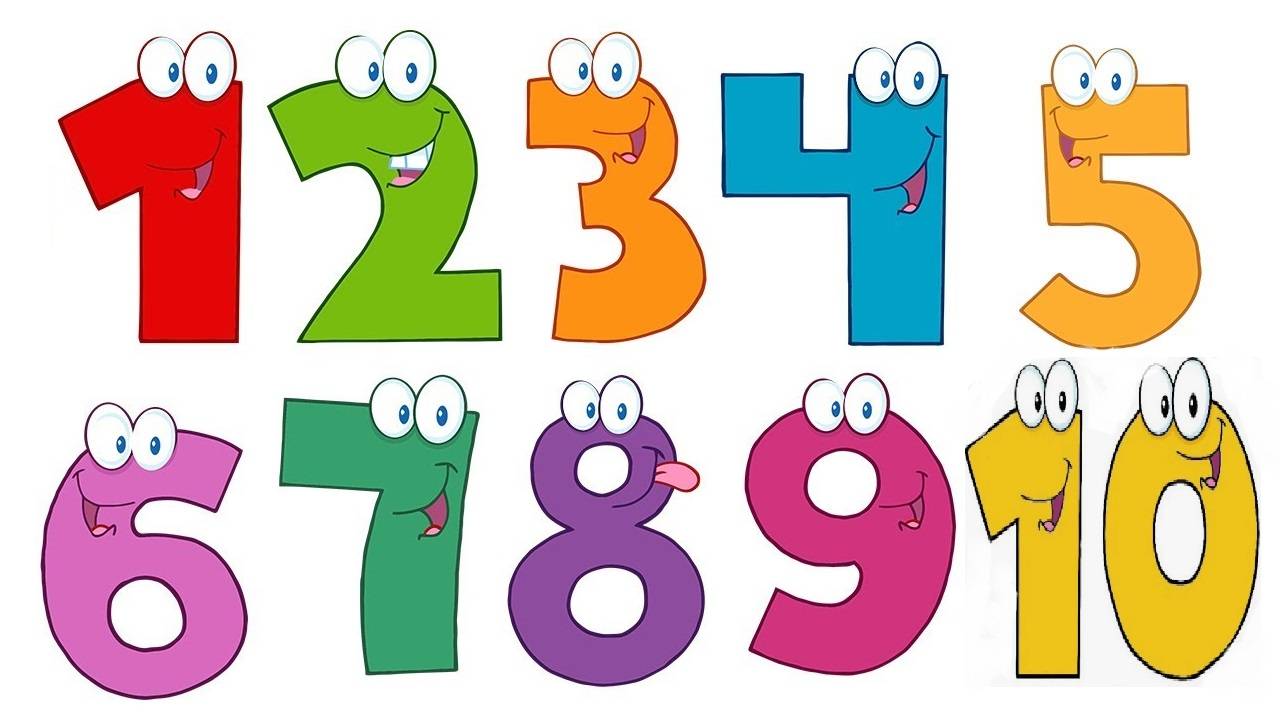 Цифры на английском языке от 1 до 10. Произношение цифр по английски. Для детей малого возраста