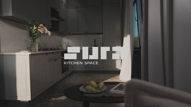 SURA_Кухня "Перфетта Royal_Platinum Gray"