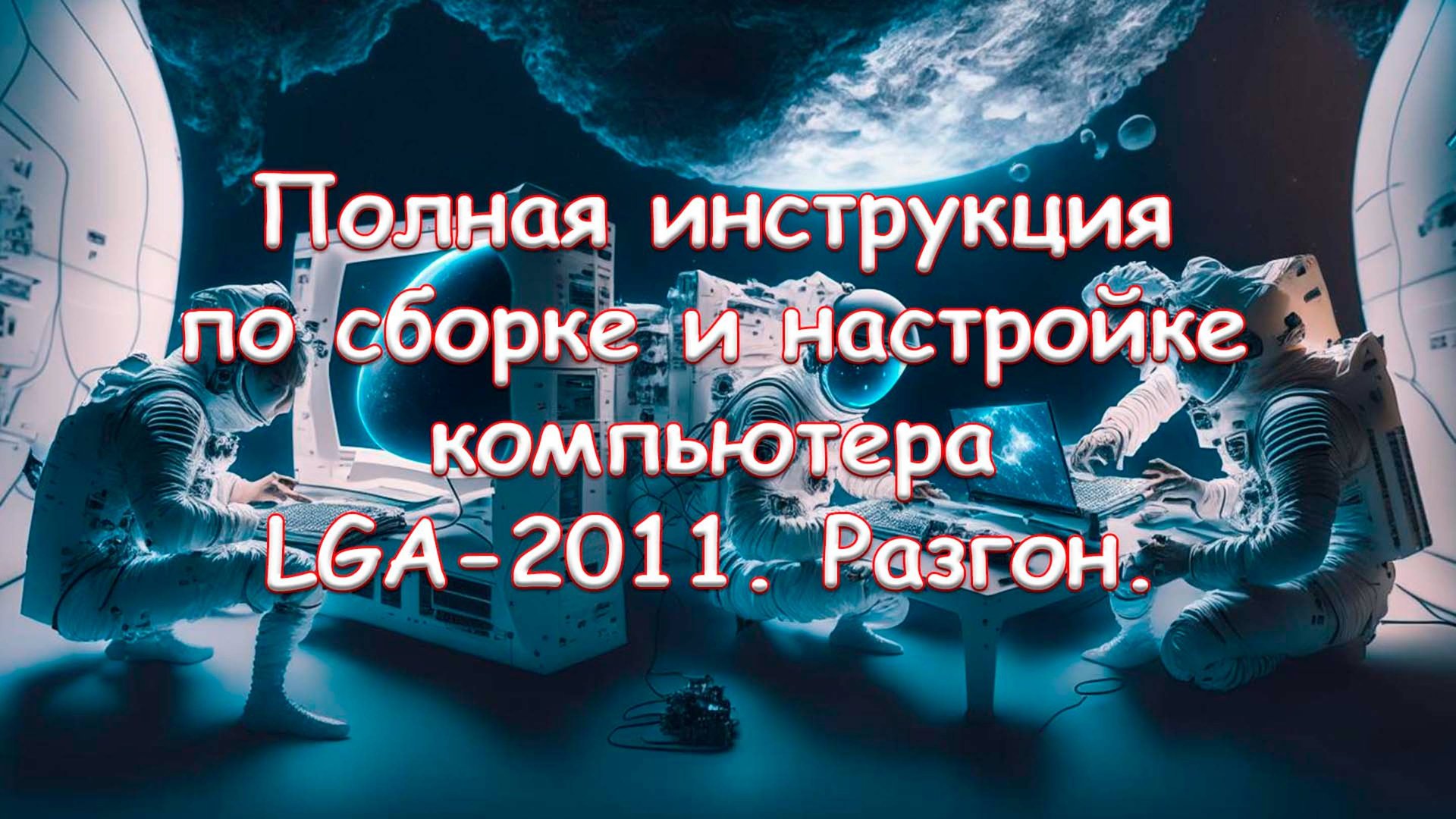 Полная инструкция по сборке и настройке компьютера. Разгон.