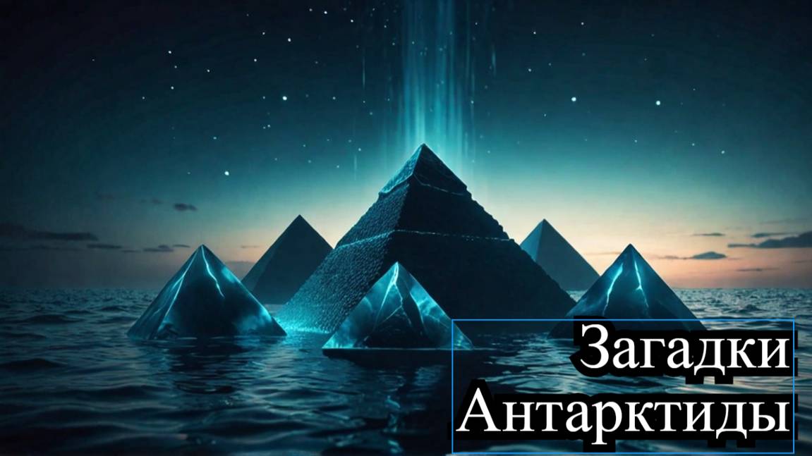 Вода скрыла пирамиды Антарктиды . Планета Земля, вид из космоса в 36 спектральных диапазонах.