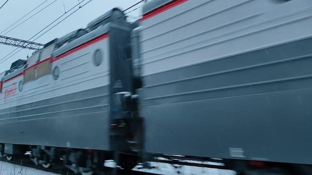 "Везут с Ремонта" Электровоз ВЛ11М-310/337А с перегоняемыми ВЛ80С-1614 и ВЛ80С-1409А/ВЛ80С-2185