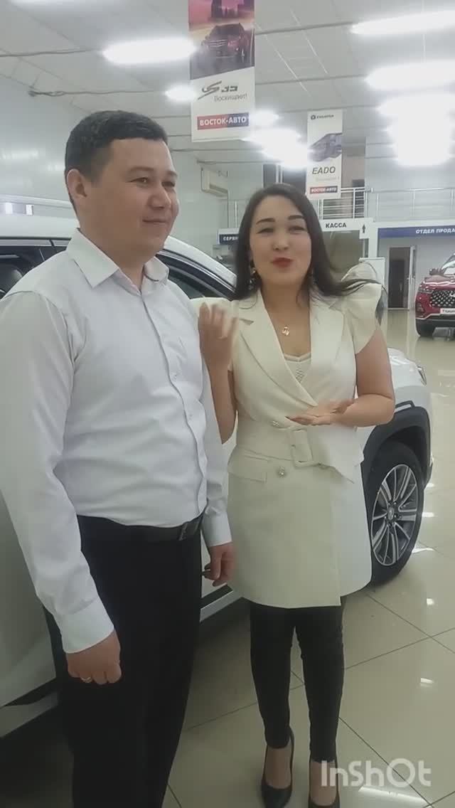 Мы получаем автомобиль Changan cs35plus по автопрограмме.