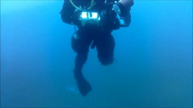 Под водой у 35-й батареи. г. Севастополь, июль 2020 г.