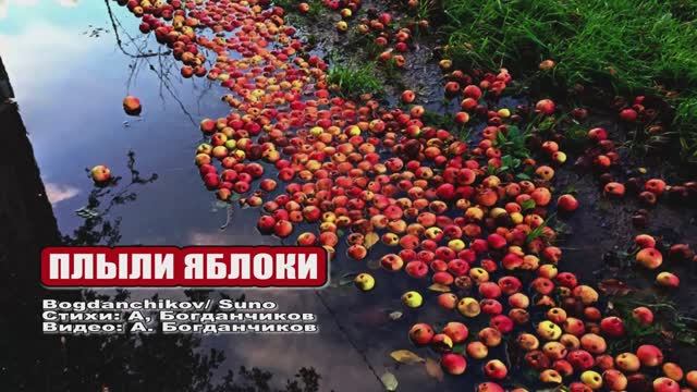 "Плыли яблоки"
Песня на стихи Александра Богданчикова
