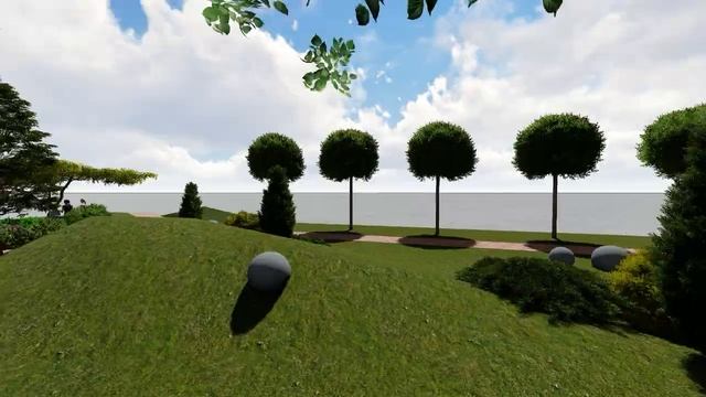 Проект сквера ЖР Восточный в г. Краснодар.