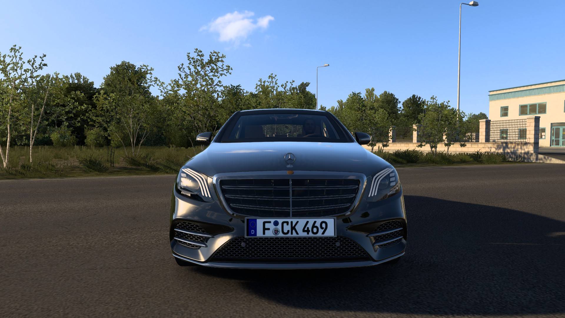 ETS2 - Путешествуем по Европе! Mercedes S400d W222, роскошь по немецки?! #ETS2 #eurotrucksimolator