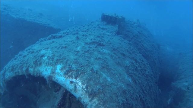 Затопленный самолет С-47 "Дакота" (Plane wreck C-47 "Dakota"). Текирова-Кемер-Турция. Октябрь 2023.