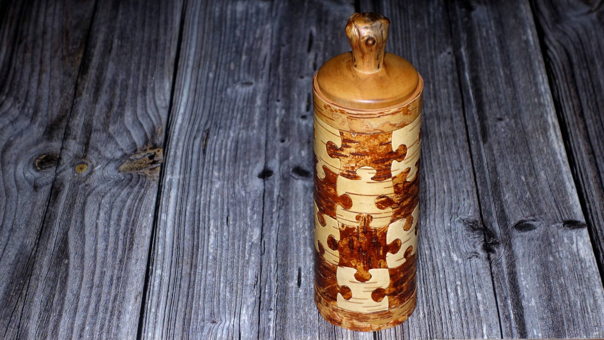 Берестяные пазлы.