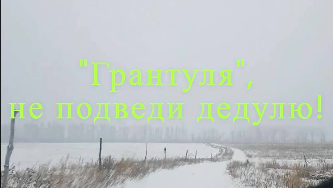 "Грантуля", не подведи дедулю!