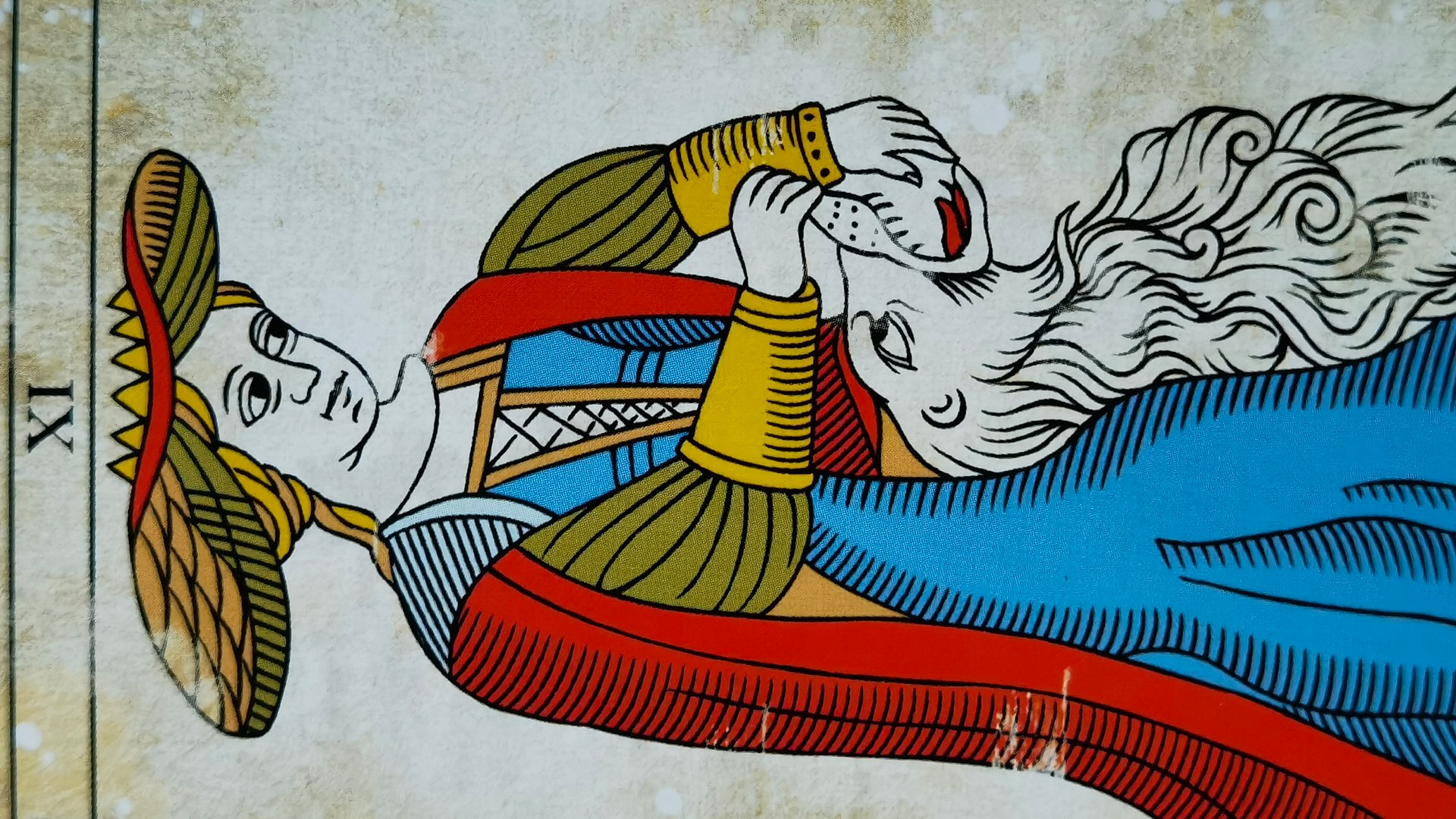 XI аркан Сила. Сочетания.