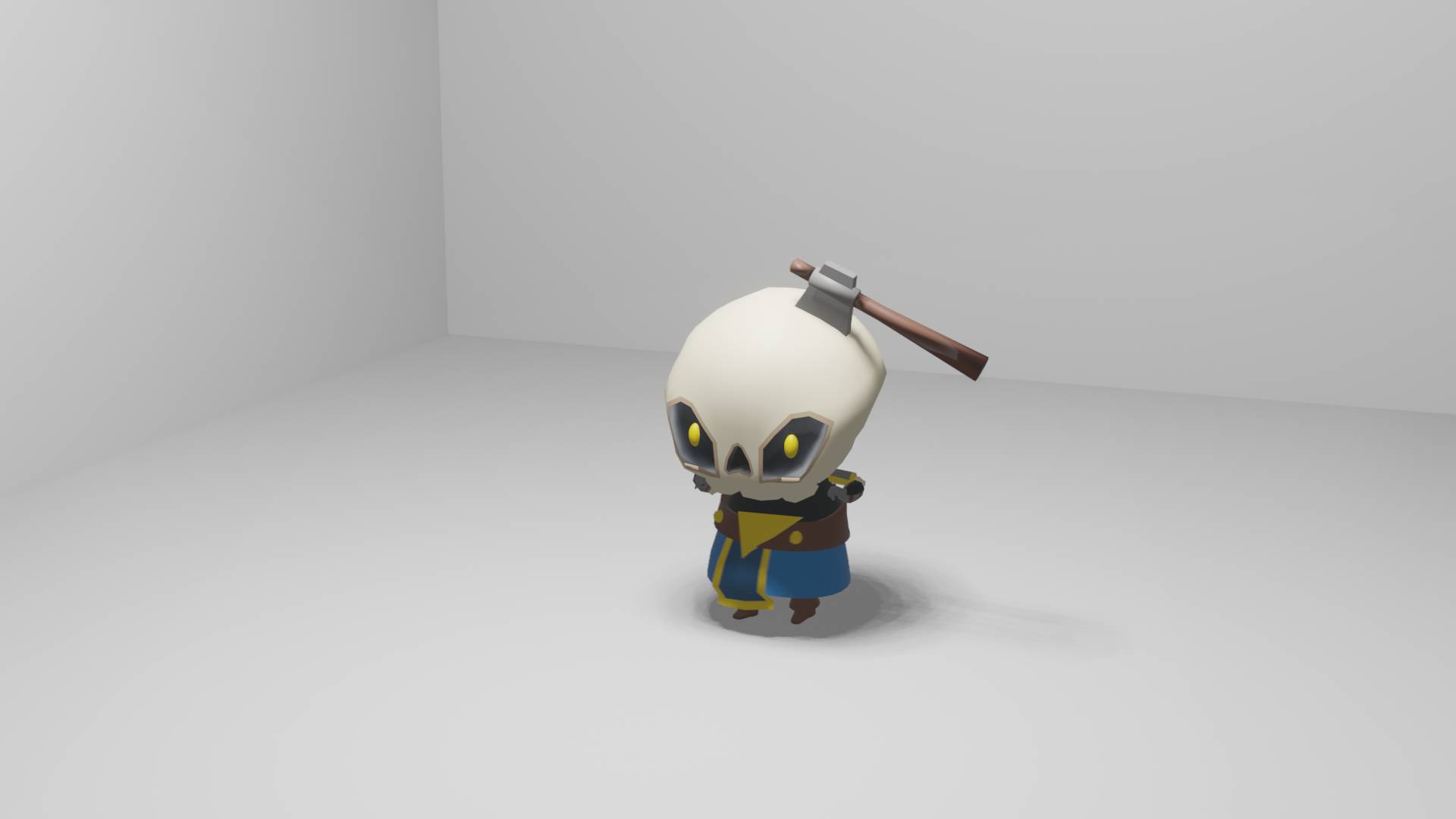 Танцующие кости в Blender