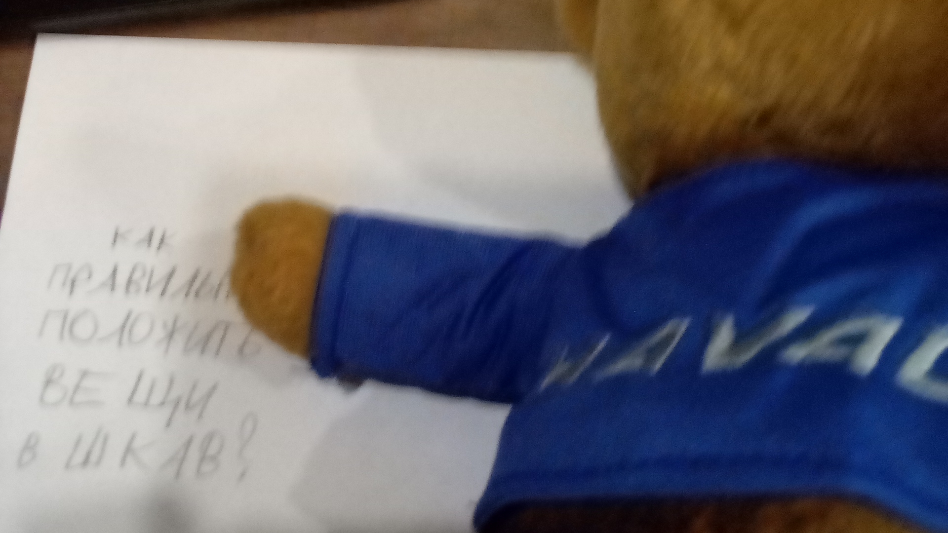 Как правильно сложить вещи в шкаф?