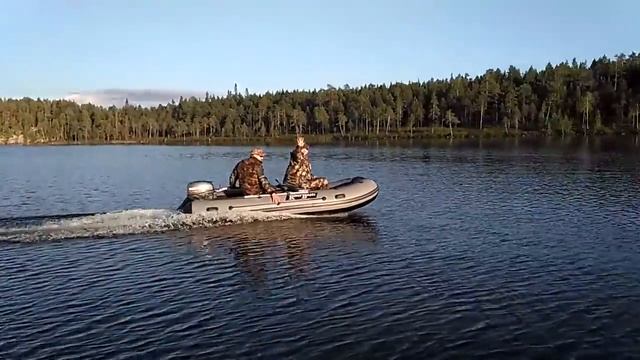 River Boats + Yamaha 15л.с. на ходу