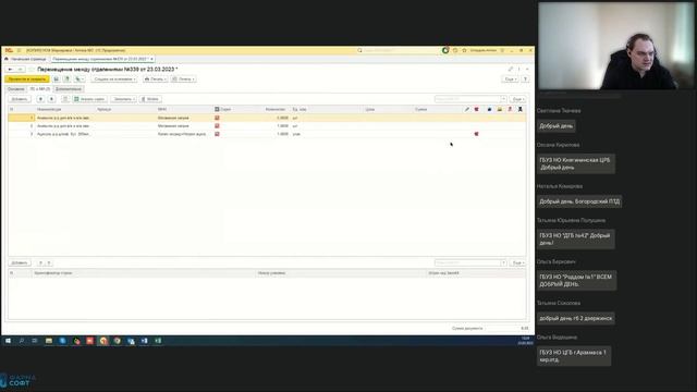 Работа сотрудников отделений 23.03.2023