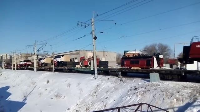 ЖД переезд в поселке Запанской. Самара