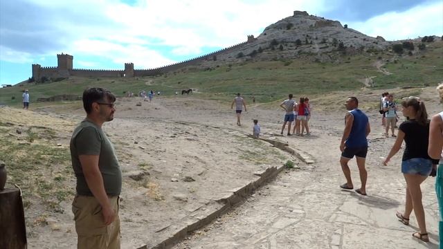 В Крым на машине 2016| День 10.  Генуэзская крепость Кипарисовая Аллея Судак