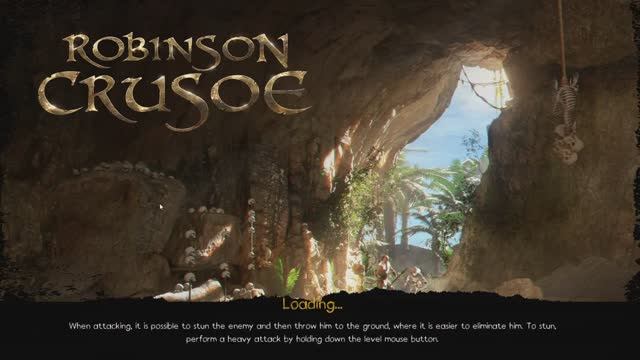 Robinson Crusoe Demo. Первый взгляд. Начало приключения.