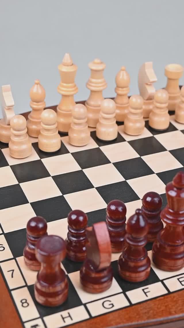 Съемка шахмат. Нажмите сюда, чтобы увидеть описание