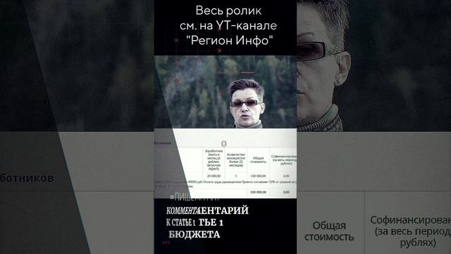 Комментарий к статье 1 бюджета | Бюджет проекта