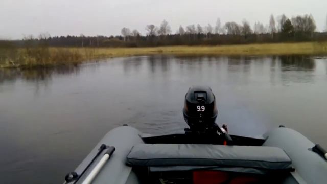 Hidea 9,9  первый запуск