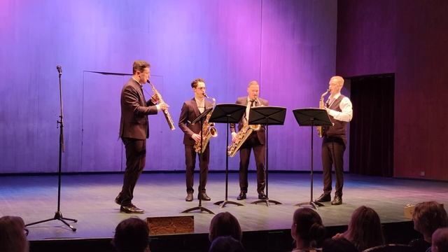 "Российский квартет саксофонистов" - Иоган Штраус полька "Трик трак""