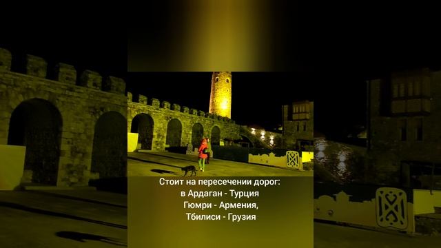 Ночь. Крепость Рабат