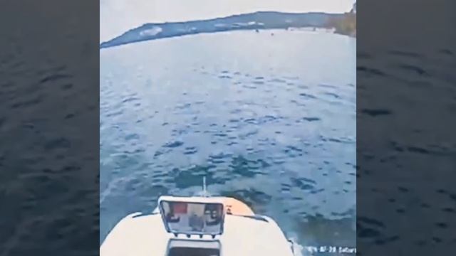 Момент столкновения «Валдая» с катером в Самаре попал на видео