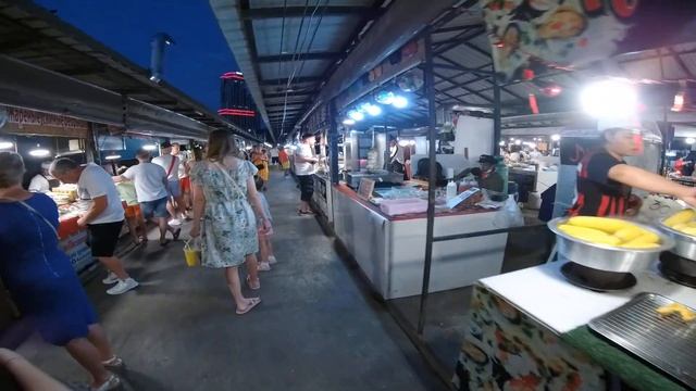 Рынок Jomtien Beach Night Market  25.01.23 часть 2