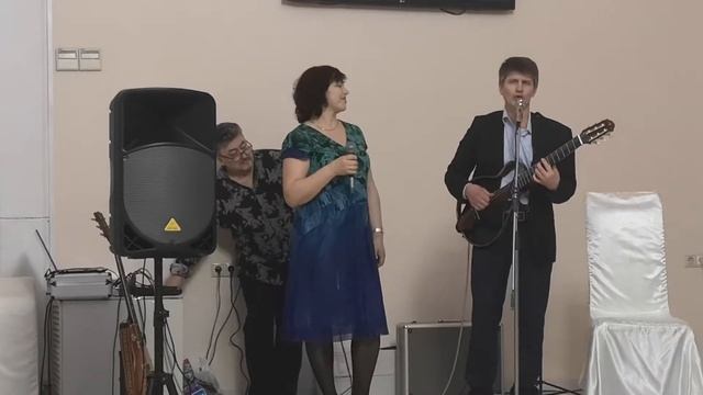 На банкете выездного структурного семинара в Оазисе в лесу