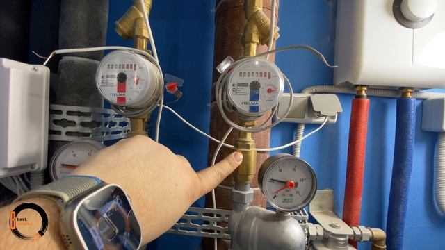 Вариант исполнения инженерной сантехники в квартире. ЖК "Парус". г. Пушкино.