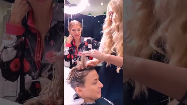 Создаем холодный блонд красящими шампунями Celeb Luxury - прямой эфир с Генией Розен
