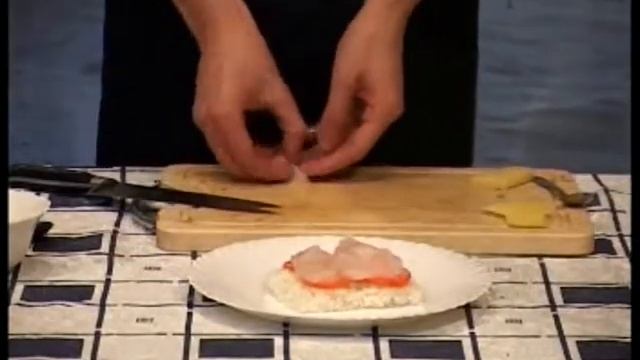 Запеканка из  макруруса с томатами