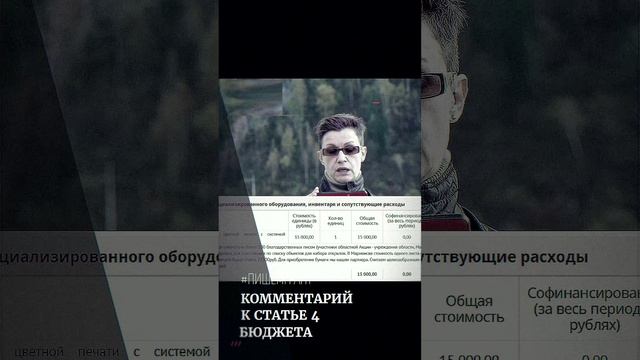 Комментарий к статье 4 бюджета проекта | Бюджет проекта