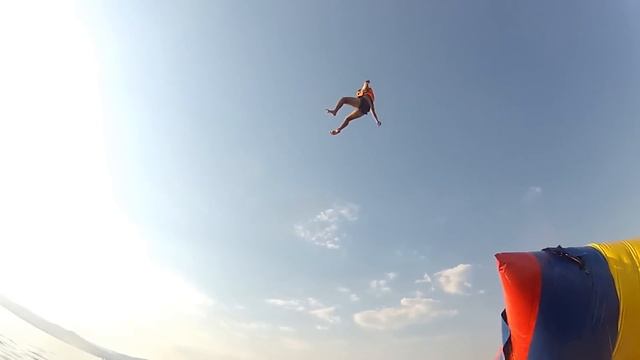 Надувная катапульта блоб ATTRO BLOB POV от первого лица