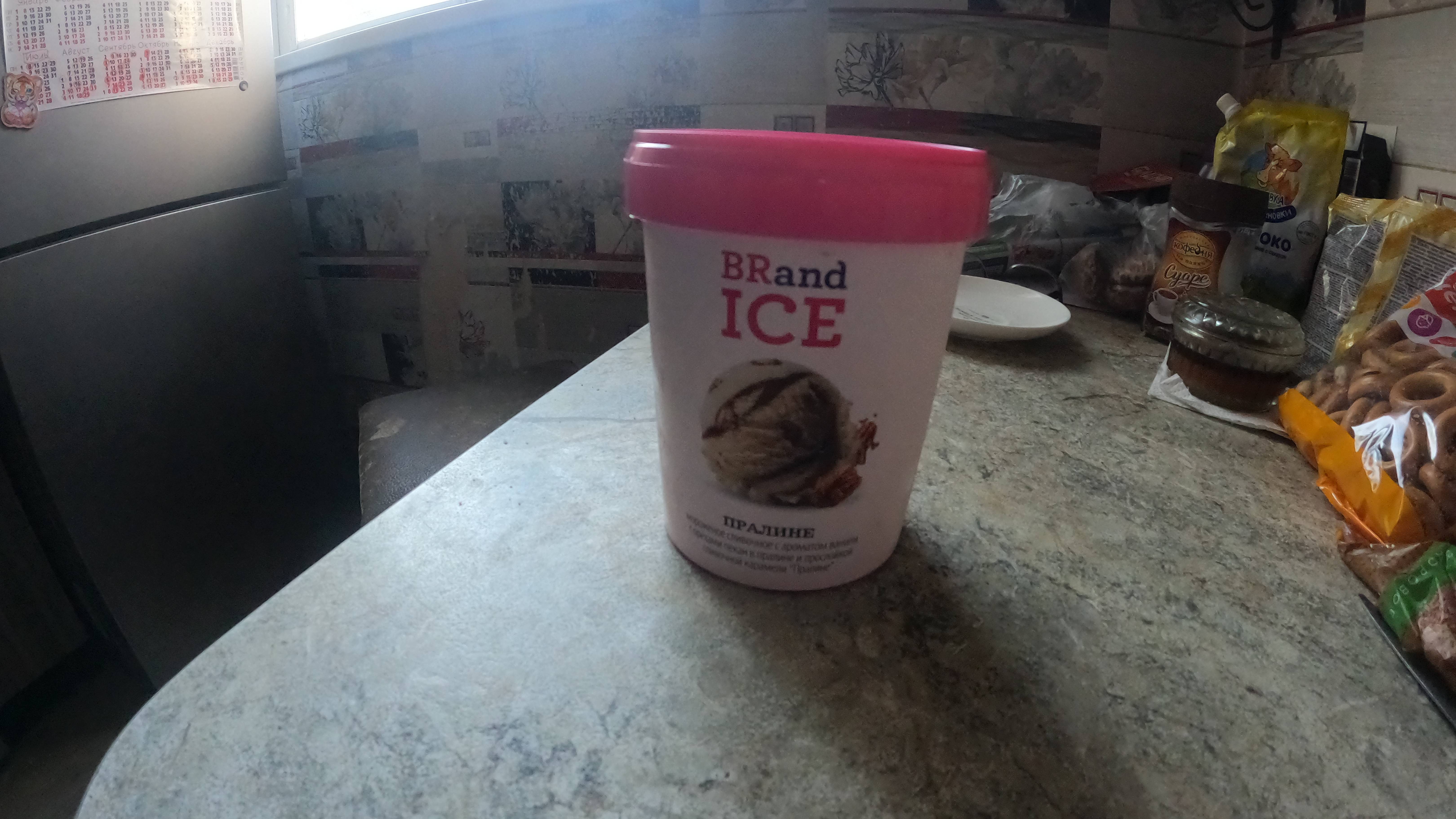 Обзор Мороженое В банке С Вкусом Пралине!!!!!!