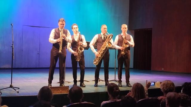 "Российский квартет саксофонистов" - Арам Хачатурян "Танец с саблями"