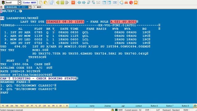 5 Exchange to equal numb of segments