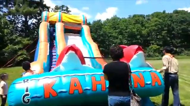 Надувная водная горка Кахуна от ATTRO