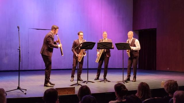 "Российский квартет саксофонистов" Эдвард Григ "Марш троллей" Шествие гномов цикл "Лирические пьесы"