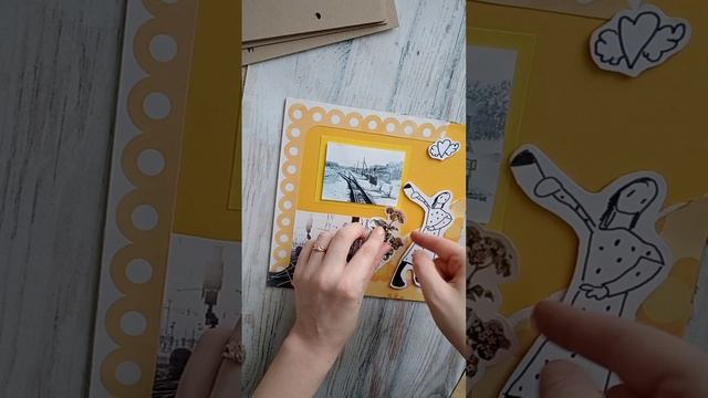 Скрапбукинг +Светины рисунки. Семейные профессии - Стрелочница